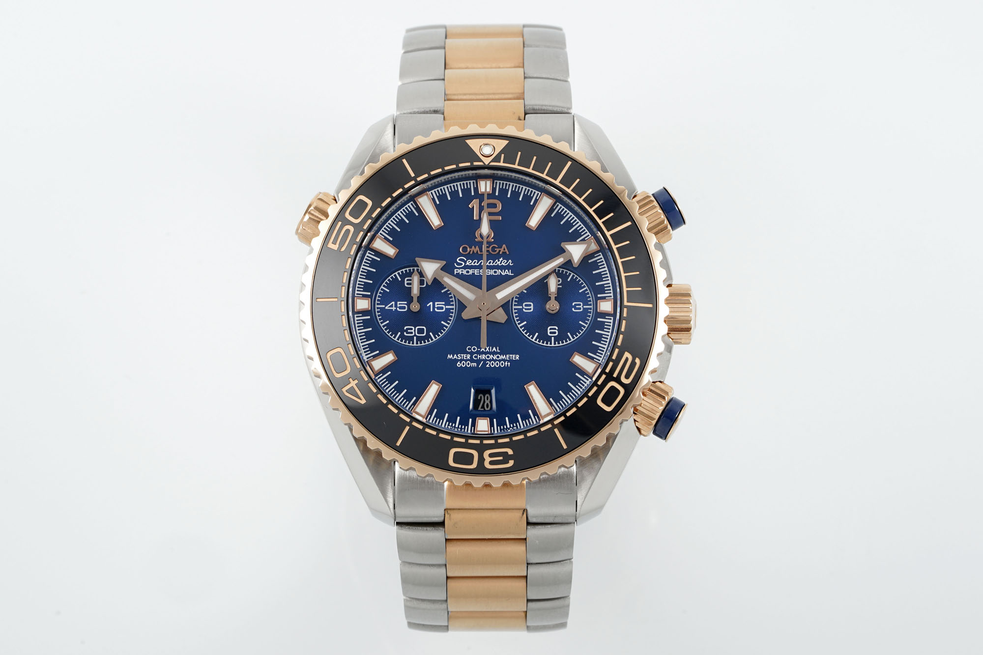 VR Omega Seamaster Planet Ocean 600M Chronograph Master Chronometer ...